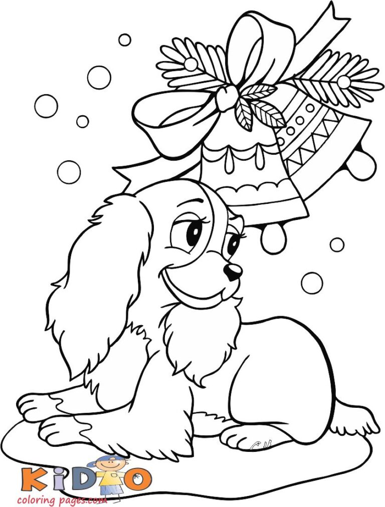 Christmas Cute Coloring Pages Of Puppy Kids Coloring Pages christmas-cute-coloring-pages-of-puppy-kids-coloring-pages